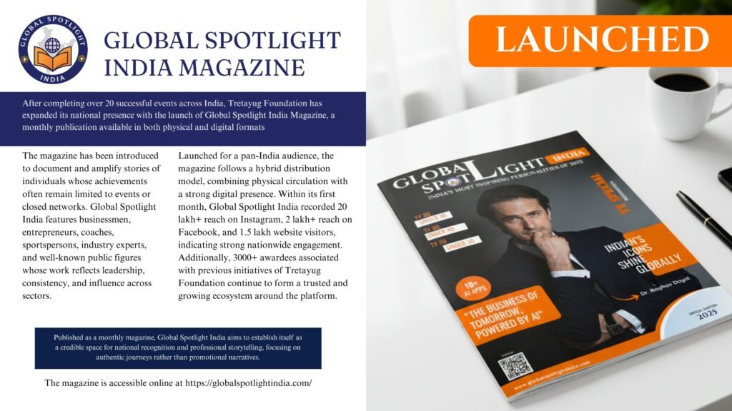 Global Spotlight India Magazine Debuts with Strong Nationwide Presence ...
